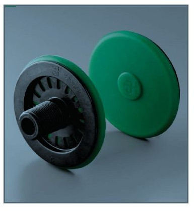 Jaeger Silicon Rubber Coarse Bubble Disc Diffuser For Industrial at ...