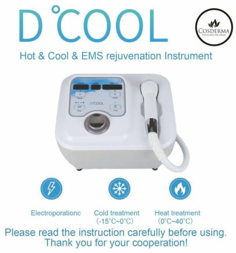 Cosderma Mesotherapy Machine Cryo Cool Hot Electroporation Machine at ...