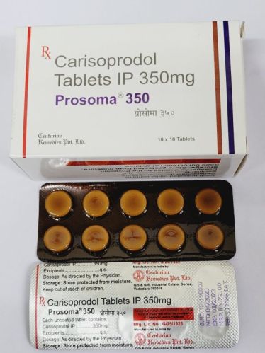 Prosoma 350mg Tablets, Shelf Life : 18 Months at Best Price in Nagpur ...