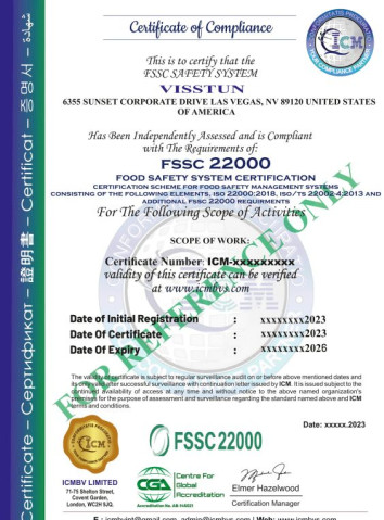 FSSC 22000 Certification Service at Best Price in Ghaziabad - ID: 7279486