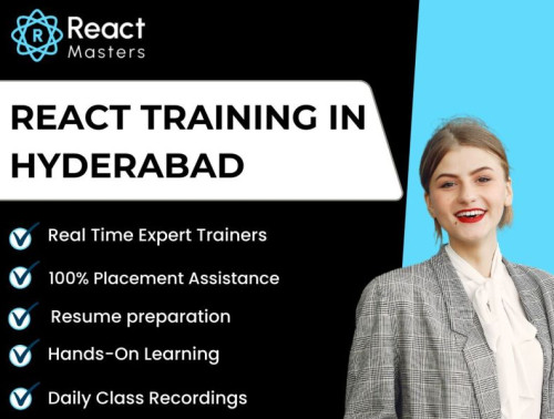 React Online Training at Rs 12000 in Hyderabad - ID: 6970193 | React Masters
