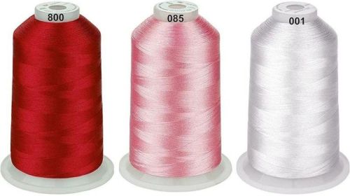 Polyester Embroidery Thread, For Knitting, Stitching, Packaging Type ...