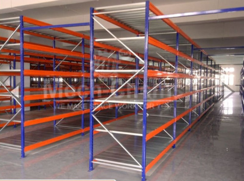 Grey Mild Steel Warehouse Racking System at Best Price in Mumbai - ID ...