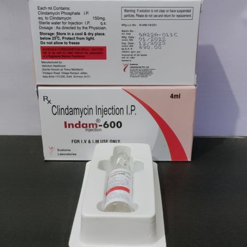 Clinycin 600mg Injection, Color : Light White at Rs 500 in Nagpur - ID: 7311431