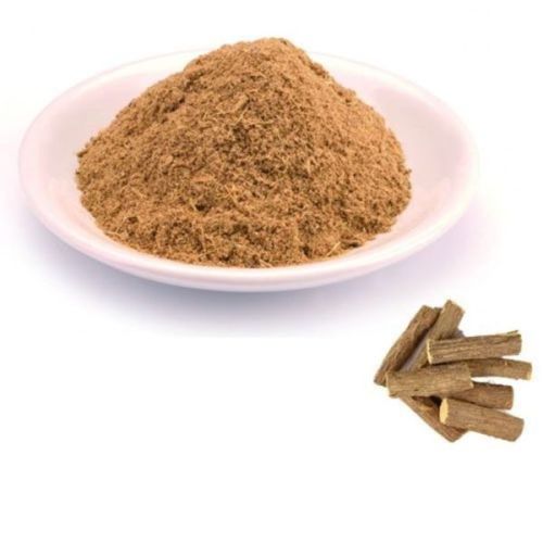 Brown Mulethi Powder, For Ayurvedic Medicine, Packaging Type : Plastic ...