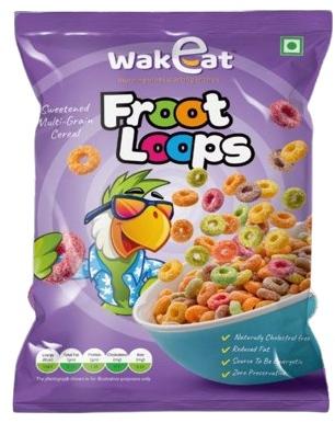 Yellow Wakeat Froot Loops Corn Flakes, For Breakfast Cereal, Feature ...