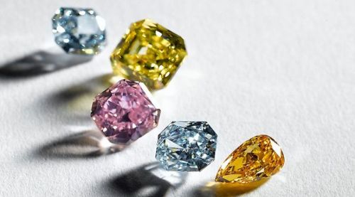 Polished Fancy Color Diamonds, For Jewellery Use, Rings Type ...