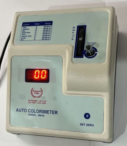Auto Zero Colorimeter at Rs 6200 in Delhi - ID: 7373155 | Mediquent Scientific India Pvt. Ltd.