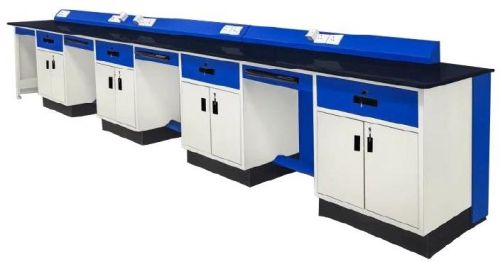 Blue Rectangular Polished Metal Physics Lab Table at Best Price in ...