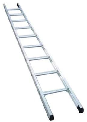 Easy Move Polished Aluminum Single Ladder, For Construction, Home ...