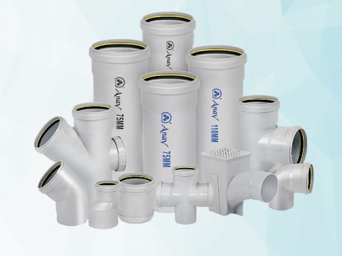 AVAN HDPE SWR Pipe Fittings, For Construction, Water Treatment Plant at ...