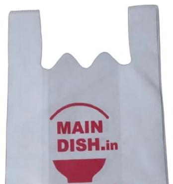 White Printed W Cut Non Woven Bags, For Goods Packaging, Technics : Machine Made at Rs 5.5 in Pune