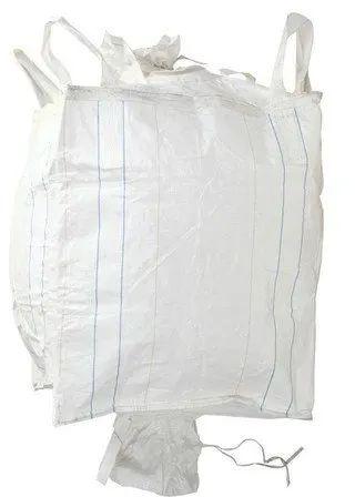 White Top Spout Bottom Spout Jumbo Bag, For Packaging, Handle Type ...