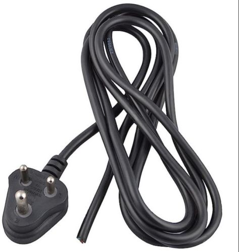 Reliable PVC 3 Pin Lead, Color : Black at Rs 17 in Delhi - ID: 7407630