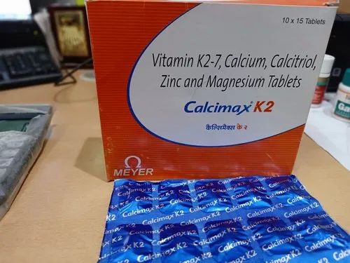 Calcimax K2 Plus Tablet, Packaging Type : Strip at Rs 243.43 in Dewas ...