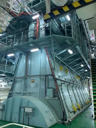 Ship Main Engine, Color : Blue at Rs 1000000 in Bhavnagar - ID: 7484865