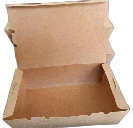 Plain Brown Paper Food Box, Shape : Rectangular at USD 0.06 - USD 0.1 ...