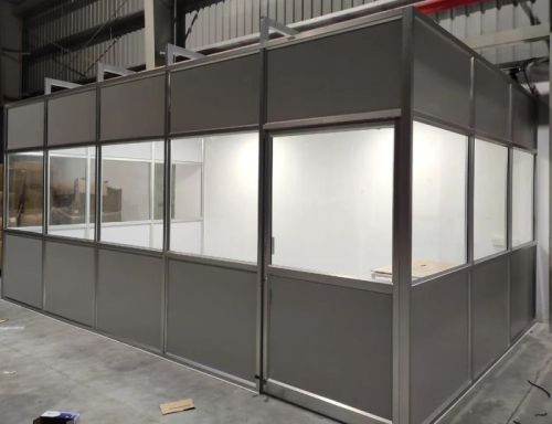 Vedic Plain Polished Aluminium Partition Services, Shape : Rectangular, Square at Rs 140 in ...