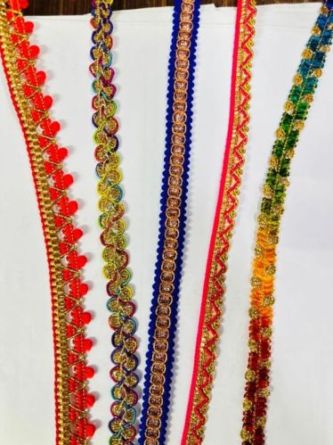 Printed Fancy Crochet Laces For Garments at Best Price in Surat - ID: 7508076