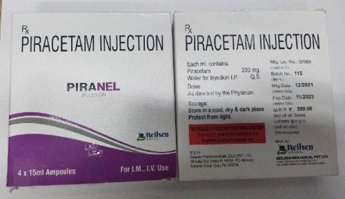 Pirapil Injection (Piracetam 200mg) For COMMERCIAL at Rs 120 in Mumbai ...