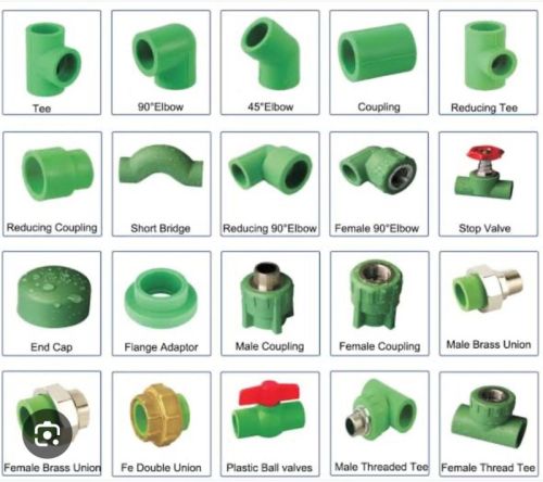 Polished HDPE PPR Pipe Fittings, Shape : Round, Oval at Rs 40 in ...