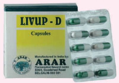 Livup-D Capsules, Grade Standard : Medicine Grade at Rs 71.43 in ...