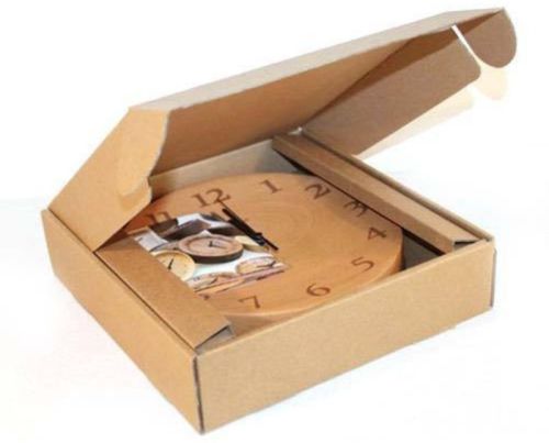 Corrugated Wall Clock Packaging Box, Shape : Square at Rs 25 in Virar ...