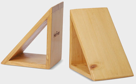 MeFree Pinewood Triangular Block- Small Pair For Yoga at Rs 672 in ...