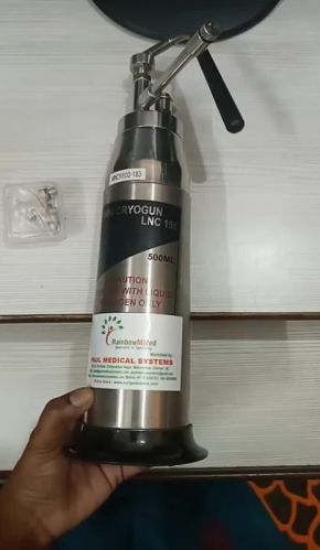 Stainless Steel Mini Cryo Gun Cryogun Liquid Nitrogen at Best Price in ...