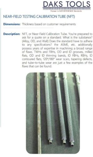 NEAR-FIELD TESTING CALIBRATION TUBE (NFT) at Rs 2000 in Chennai - ID ...