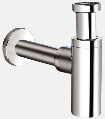 Allied Bottle Trap With Long Connection Pipe & Wall Flange at Best ...