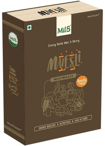 Crunchy Multi Millet Muesli, Taste : Delicious, Packaging Type : Paper ...