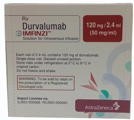 Imfinzi Durvalumab 120mg Injection, Color : White at Rs 50000 in ...