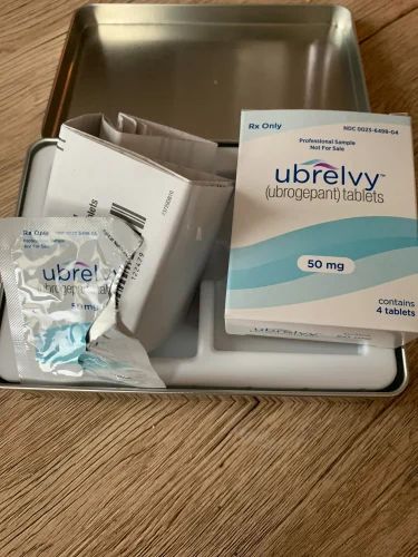 Ubrelvy Ubrogepant 100mg Tablets Great, Packaging Type : Box, Medicine ...