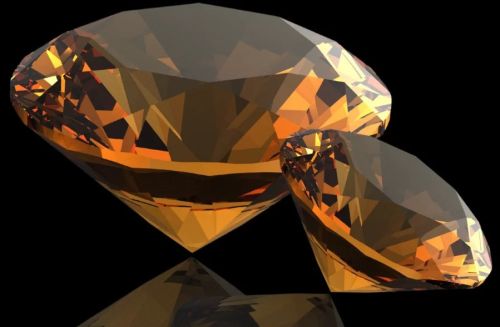 Orange Lab Grown Diamond for Jewellery Use at Best Price in Surat - ID ...