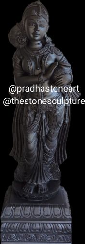 Polished Solid Nartaki Black Stone Statue at Best Price in Baleshwar ...
