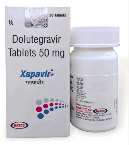 Xapavir 50mg Dolutegravir Tablet, Packaging Type : Bottle at Rs 1800 in ...