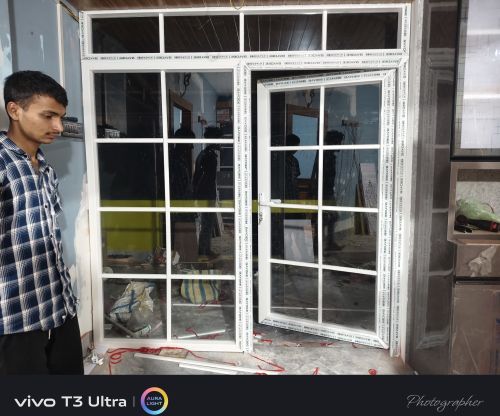 Polished UPVC Casement Windows, Color : Silver at Best Price in ...