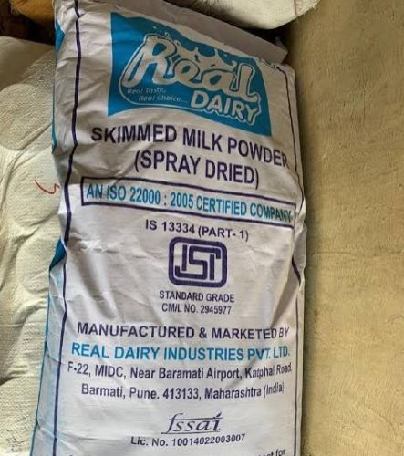 Real Dairy Skimmed Milk Powder, Color : White, Packaging Type : Bag at ...