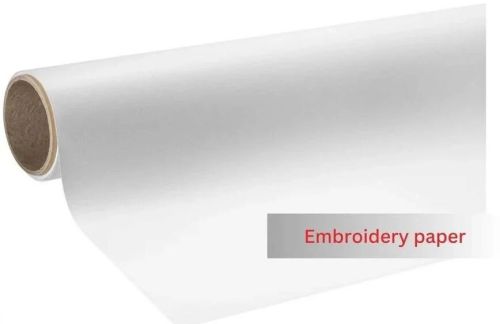 Cotton Embroidery Backing Paper, Color : White at Rs 138 in Rajkot - ID ...