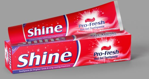 Shine Red Gel Toothpaste 70g For Oral Health, Teeth Cleaning at Best ...