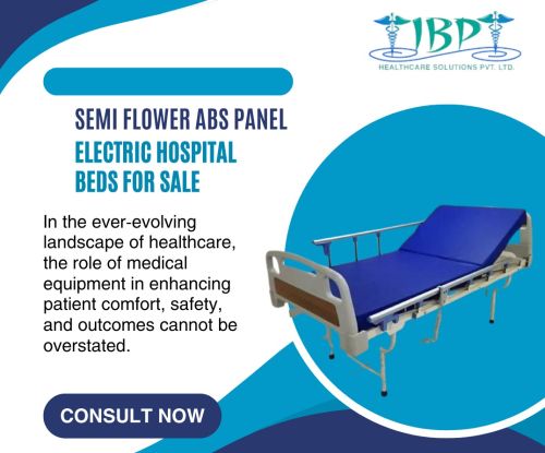 Semi Flower ABS Panel Electric Hospital Beds at Best Price in Ghaziabad ...