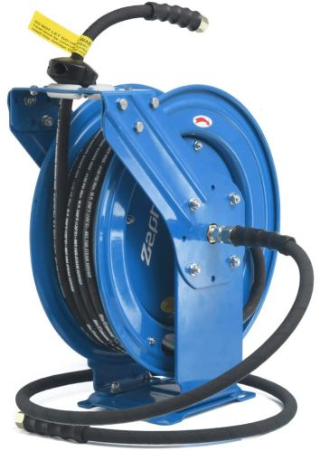 Zephyr Auto-retractable Pressure Washer Hose Reels 10mm X 20m Dual Arm Heavy Duty (ZPW1020HD) at ...