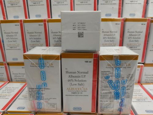 Albucel LS 20 Human Albumin Injection, Packaging Size : 100ml at Best ...