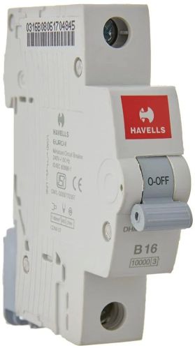 B 16 Havells Single Pole MCB Switch at Best Price in Kolkata - ID: 7941759