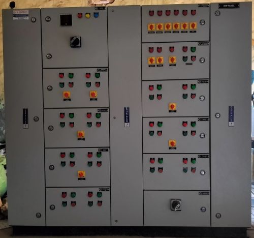Mild Steel Industrial STP Control Panel, Color : Grey at Rs 75000 in ...