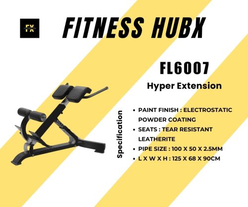 Fitness Hubx Hyper Extension Bench at Best Price in Patna - ID: 7977007