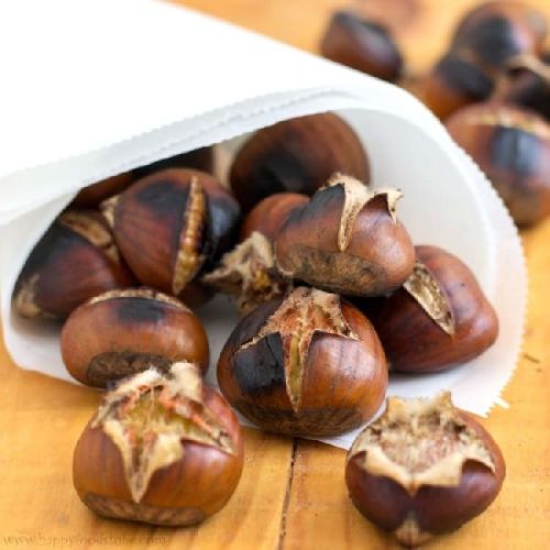Organic Fresh Roasted Chestnut, Color : Golden Brown at Best Price in ...