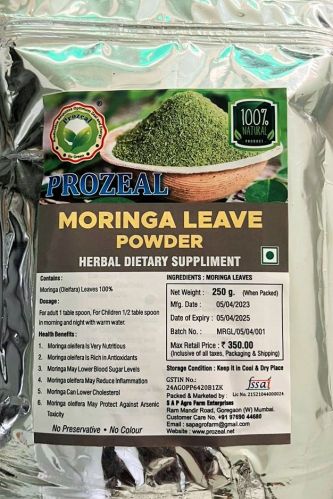 Raw Moringa Powder, Color : Green, Weight : 250 Gms at Rs 350 in Anand ...