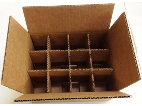 Plain Partition Corrugated Carton Box, Color : Brown at Rs 8 in Rajkot ...